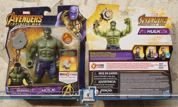 HULK with Infinity Stones - Avengers HERO VISION Not Marvel Legend ...