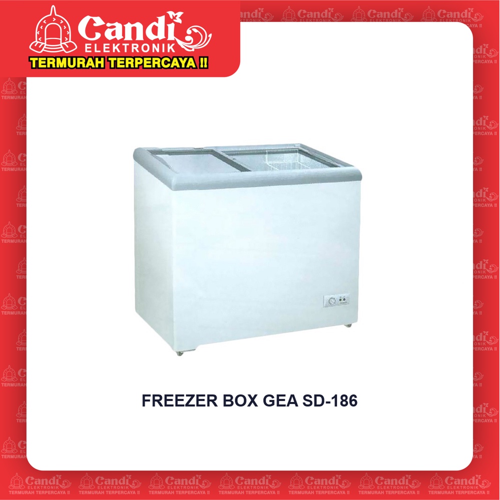 FREEZER BOX GEA SD-186 | Lazada Indonesia