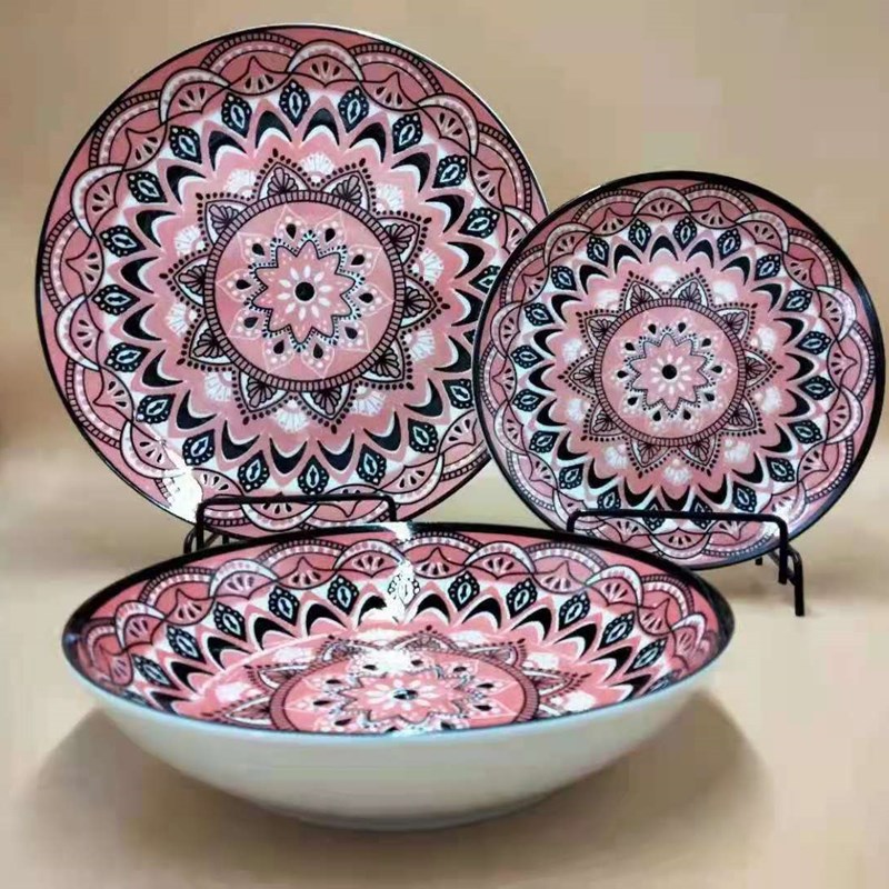 PIRING JAPAN STYLE BATIK KERAMIK PORSELEN PORCELIN | Lazada Indonesia