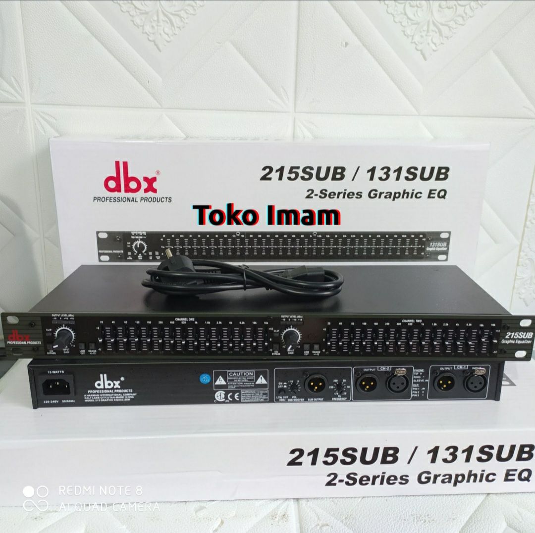Equalizer DBX 215 Subwoofer | Lazada Indonesia