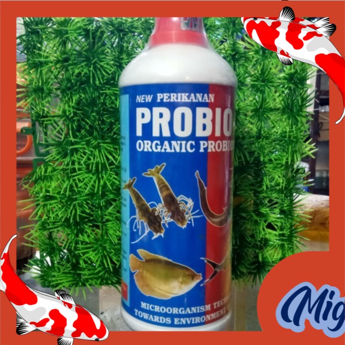 PROBIO 7 PERIKANAN ORGANIC PROBIOTIK OBAT IKAN LELE UDANG 1 liter ...