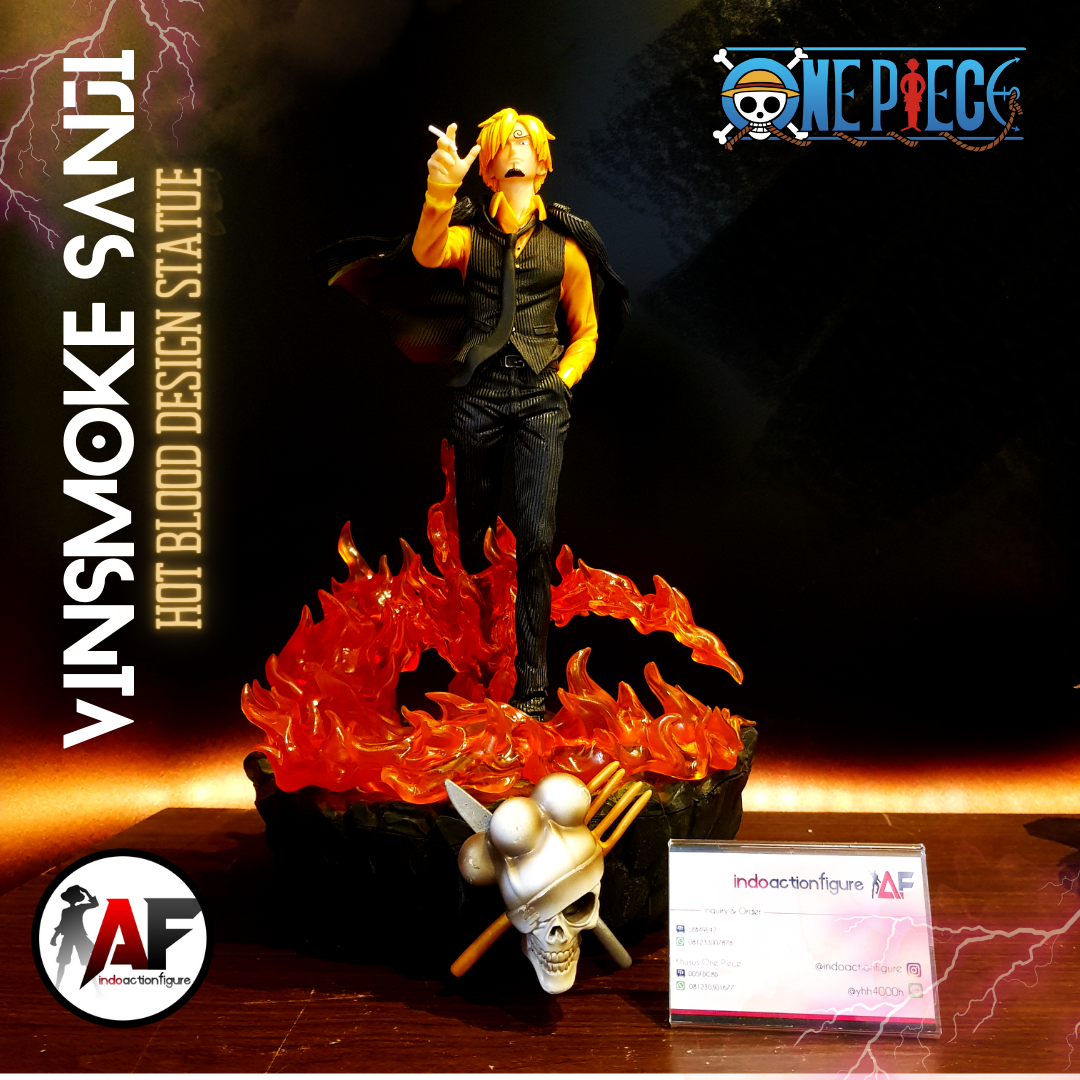 Statue One Piece vinsmoke Sanji standing Blood studio design recast ...