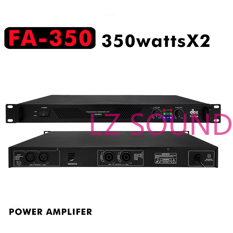 DBX FA-350 FA-700 Power Amplifier 2 / 4 Channel RMS 350W + 350W High ...