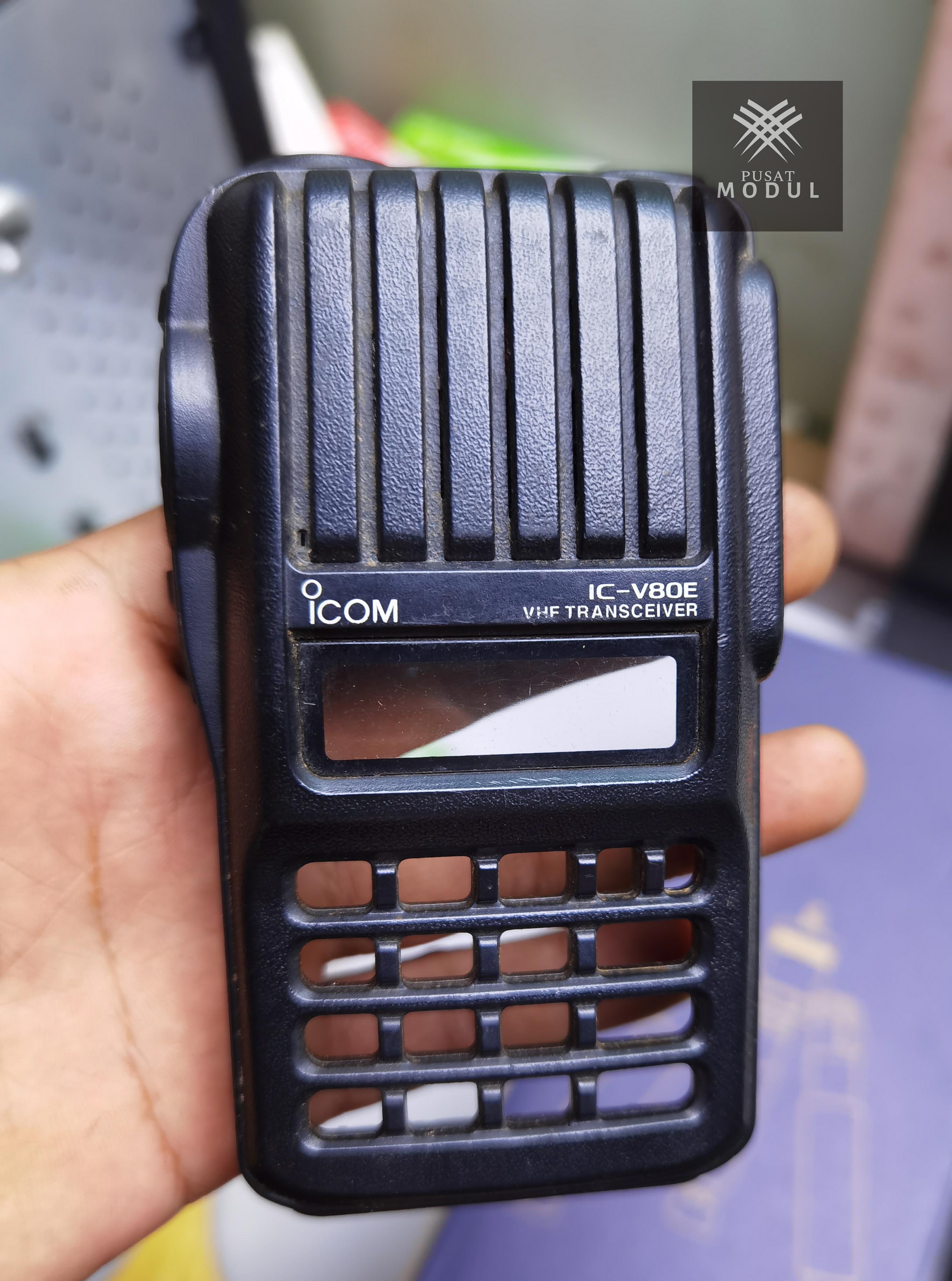 casing icom ic-v80e / casing icom ic-v80 original 100% bukan kawe ...