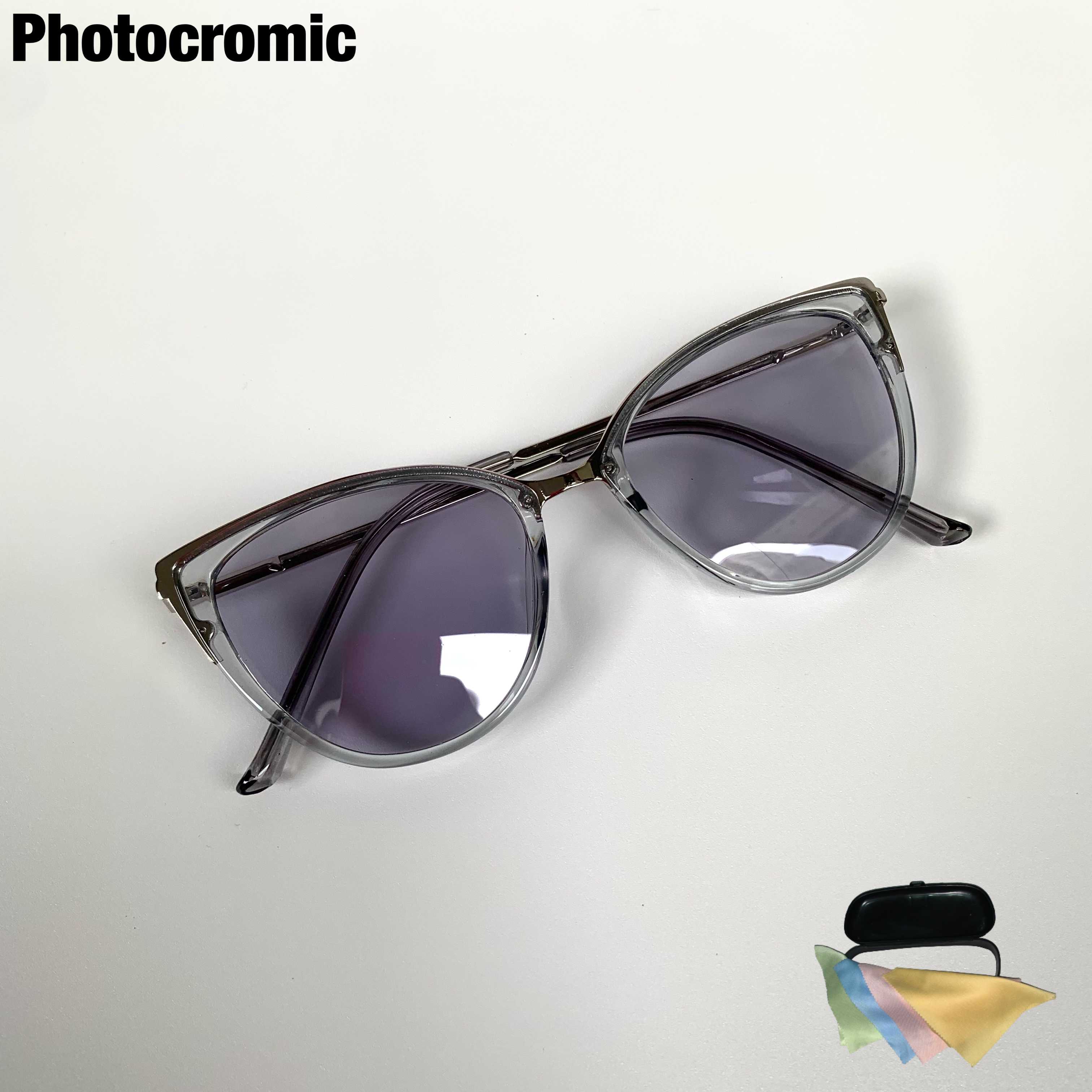 KEKINIAN Kacamata Lensa Photocormic Berubah Warna Frame PL-5234 Full ...