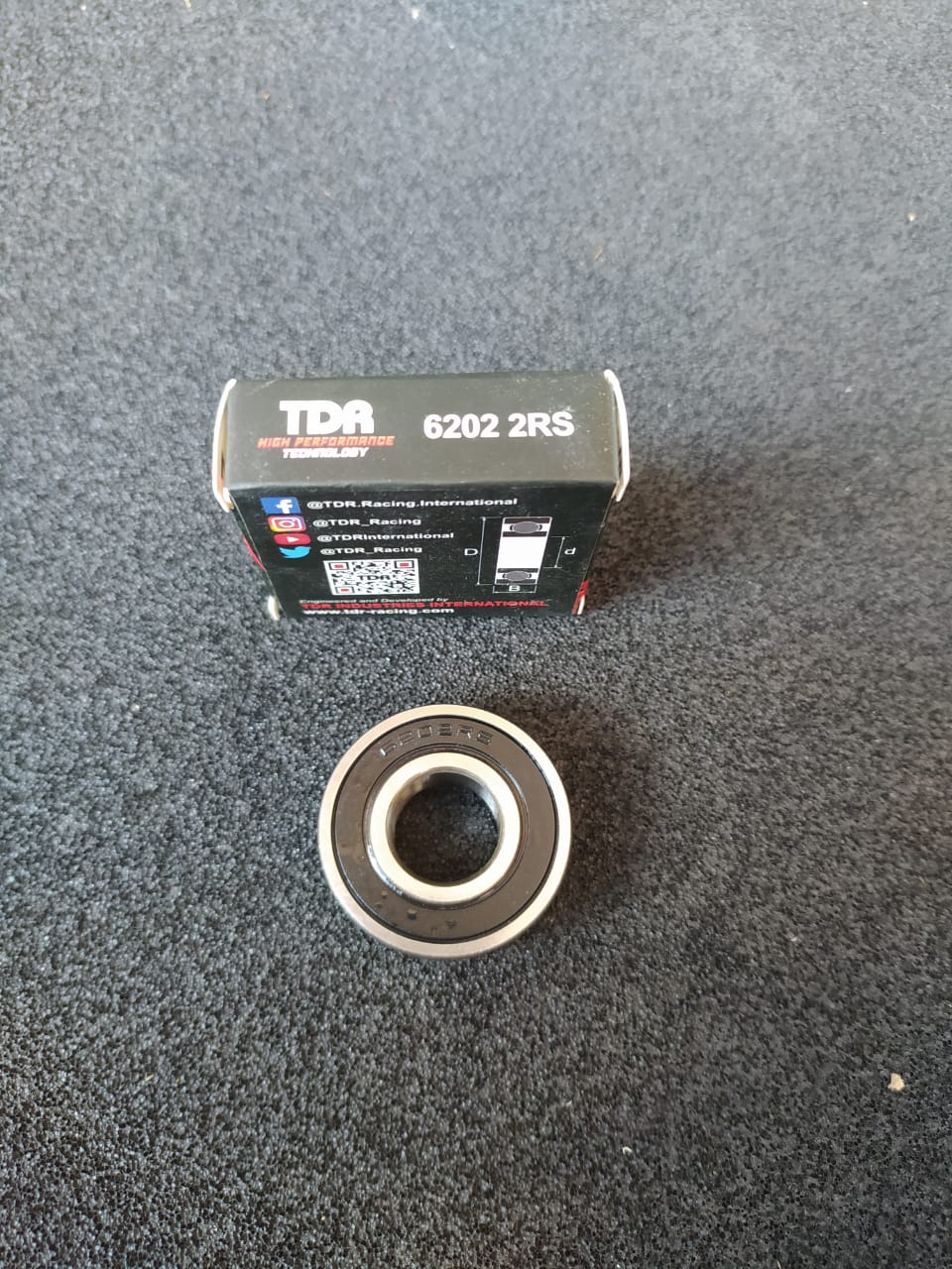 Bearing Laher 6202 2RS TDR Racing High Performance | Lazada Indonesia