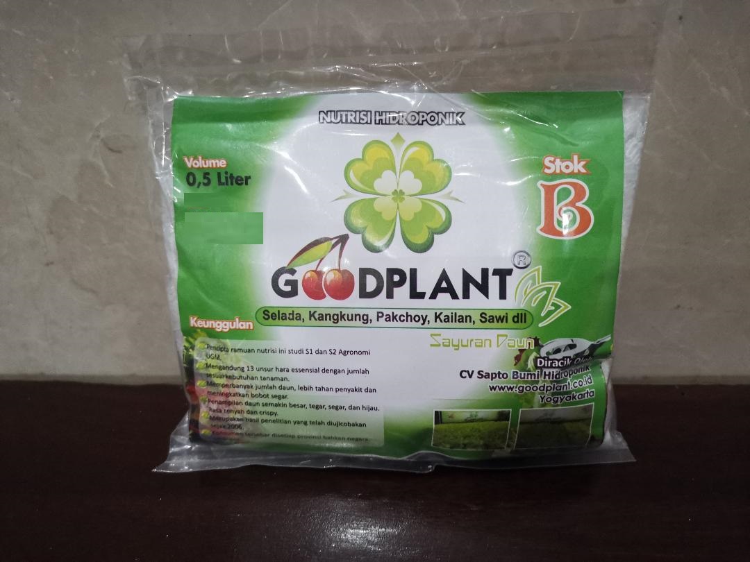 Pupuk AB Mix GoodPlant - Sayuran Daun 0,5 L | Lazada Indonesia