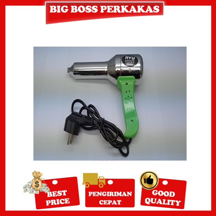 MESIN LAS PIPA PVC RYU RWG 700 RWG700 LAS PLASTIK HEAT GUN 700 W ...