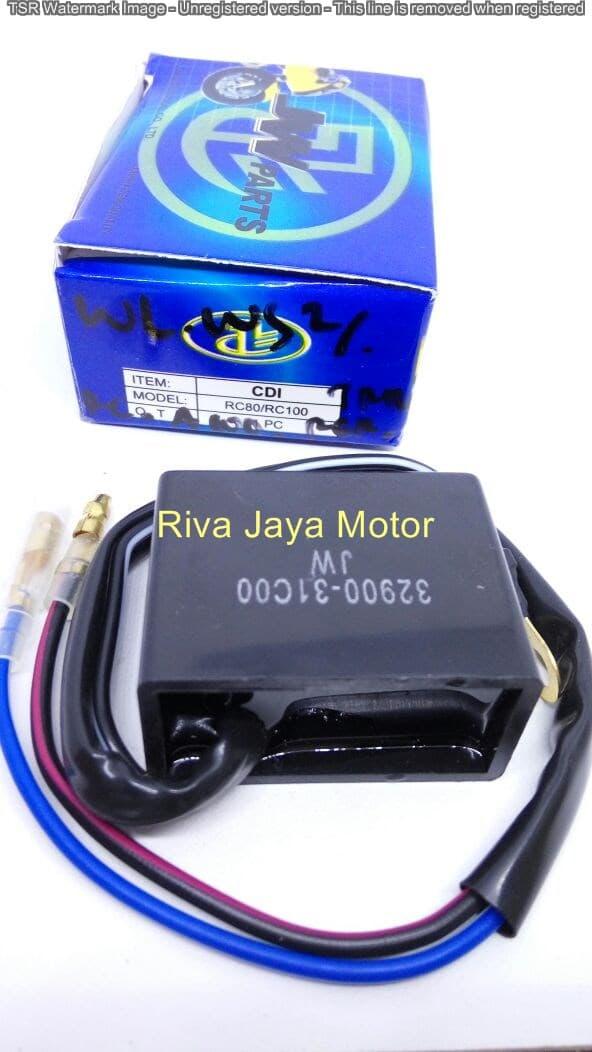 CDI UNIT SUZUKI RC 80, 100, 110, TORNADO, RGR, BRAVO, CRYSTAL SPRINTER TS 125 RGR 150 RC100 ...