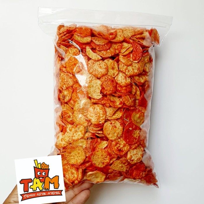 Opak Medan Keripik Singkong Pedas Manis 250 Gram - Tam Snack | Lazada ...