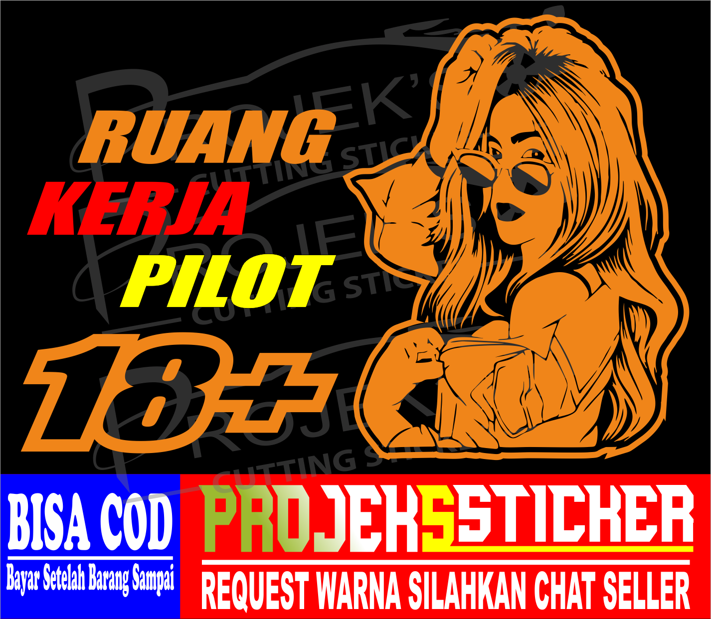 Stiker Mobil Variasi Cutting Sticker Mobil Stiker Viral Stiiker Terbaru ...