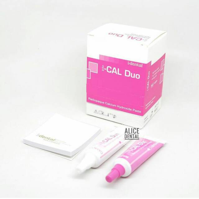 I-cal duo i cal duo caoh cavity liner dental calcium hydroxide paste pulp capping liner dycall ...