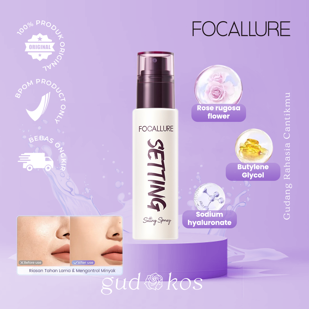 FOCALLURE Setting Spray Makeup Lock Hydrating #PerfectLock | Lazada ...