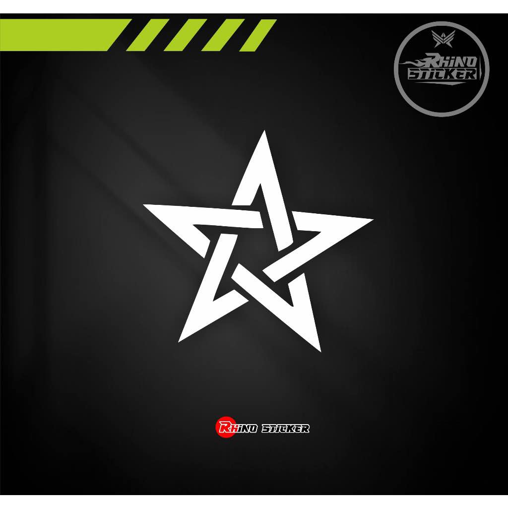 STIKER BINTANG POLOS STIKER CUTTING | Lazada Indonesia
