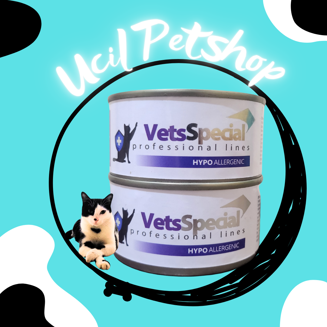 Nutricell Vet Hypoallergenic Cat Wet Food Can 185gr | Lazada Indonesia