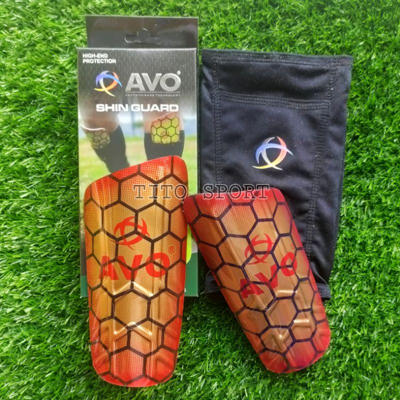 Deker Lakop Embos Bola Futsal Shin Guard Pelindung tulang kering Sarung ...