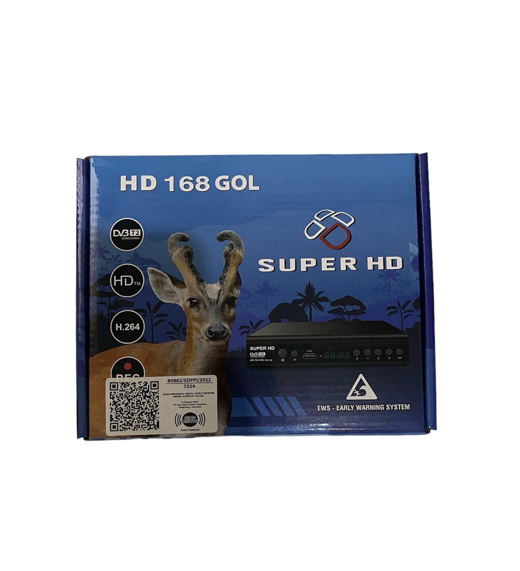 set top box tv digital super hd KOMODO HARIMAU kijang bisa tv tabung ...