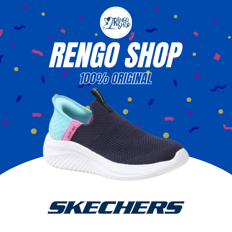 [Ori] Sepatu Slip On Skechers Slip-Ins: Ultra Flex 3.0 303800L/NVTQ ...