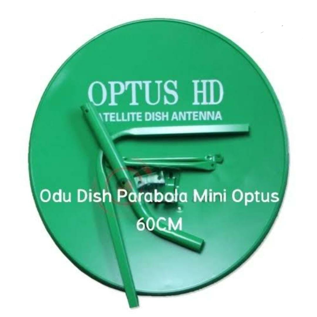 ODU Optus Ijo Parabola 60 Cm + Receiver Optus MPEG4 | Lazada Indonesia