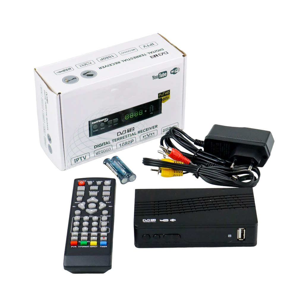 Set Top Box STB Digital TV DVB T2 Decoder Televisi Extra Terrestrial ...