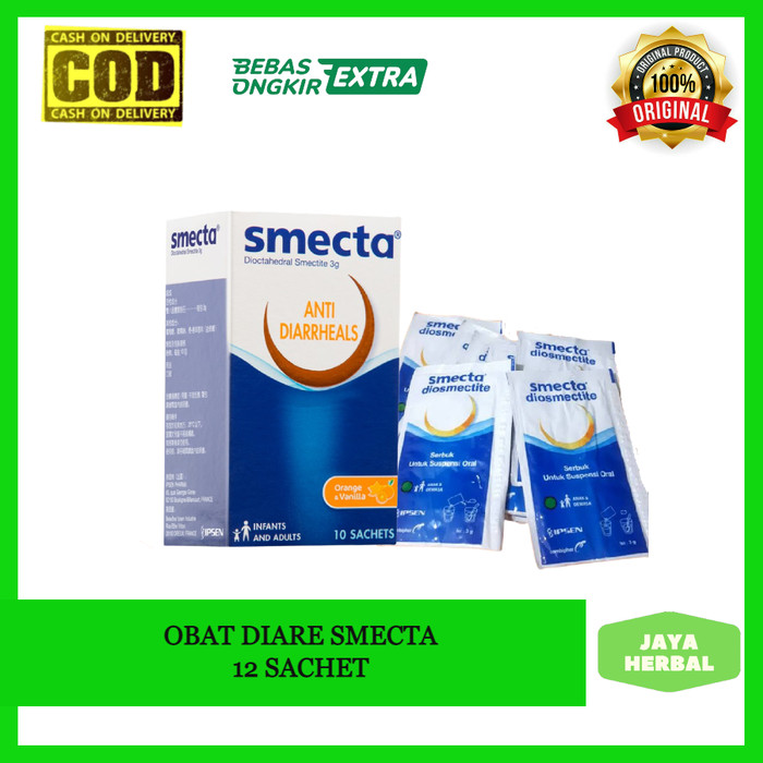 Obat Diare Smecta Anti Diarrheals | Lazada Indonesia
