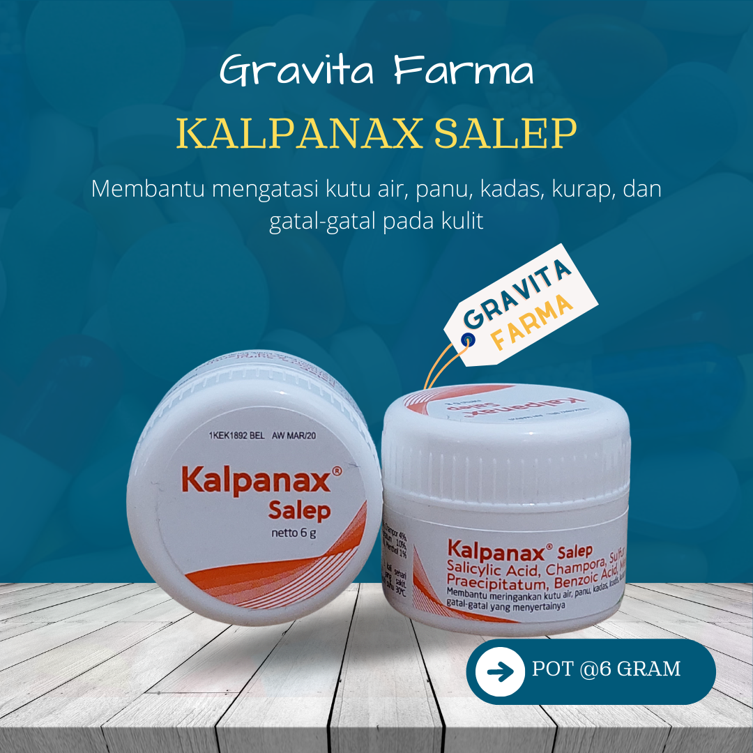 Kalpanax Salep 6 gram anti jamur kadas kurap | Lazada Indonesia