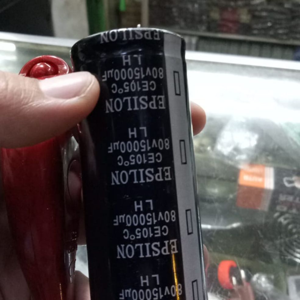 elco epsilon 15000mf 80 v murni asli elco asli kapasitor power supply ...