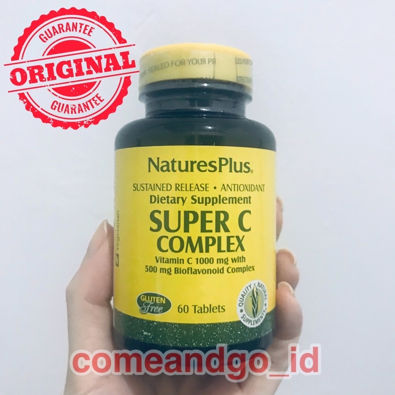 ORI! Nature’s plus super c complex 60s (natures plus vitamin c 1000mg ...
