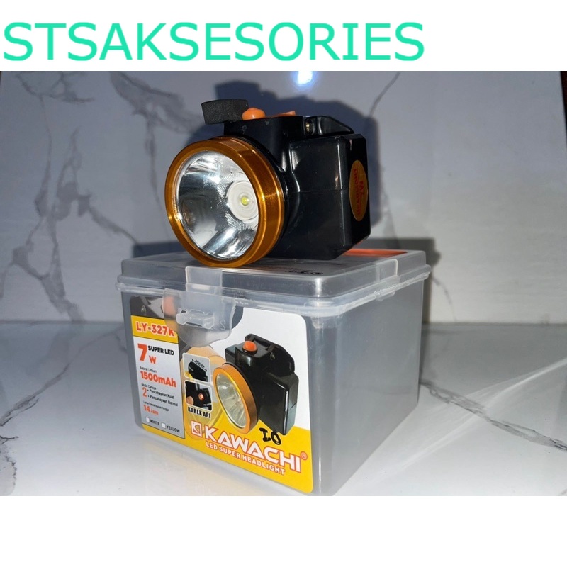 Senter Kepala Kawachi LY - 327K + Korek Api 7 watt | Lazada Indonesia
