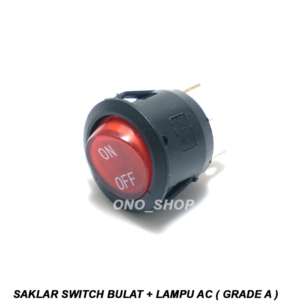 Saklar Switch Bulat + Lampu AC ( Grade A ) | Lazada Indonesia