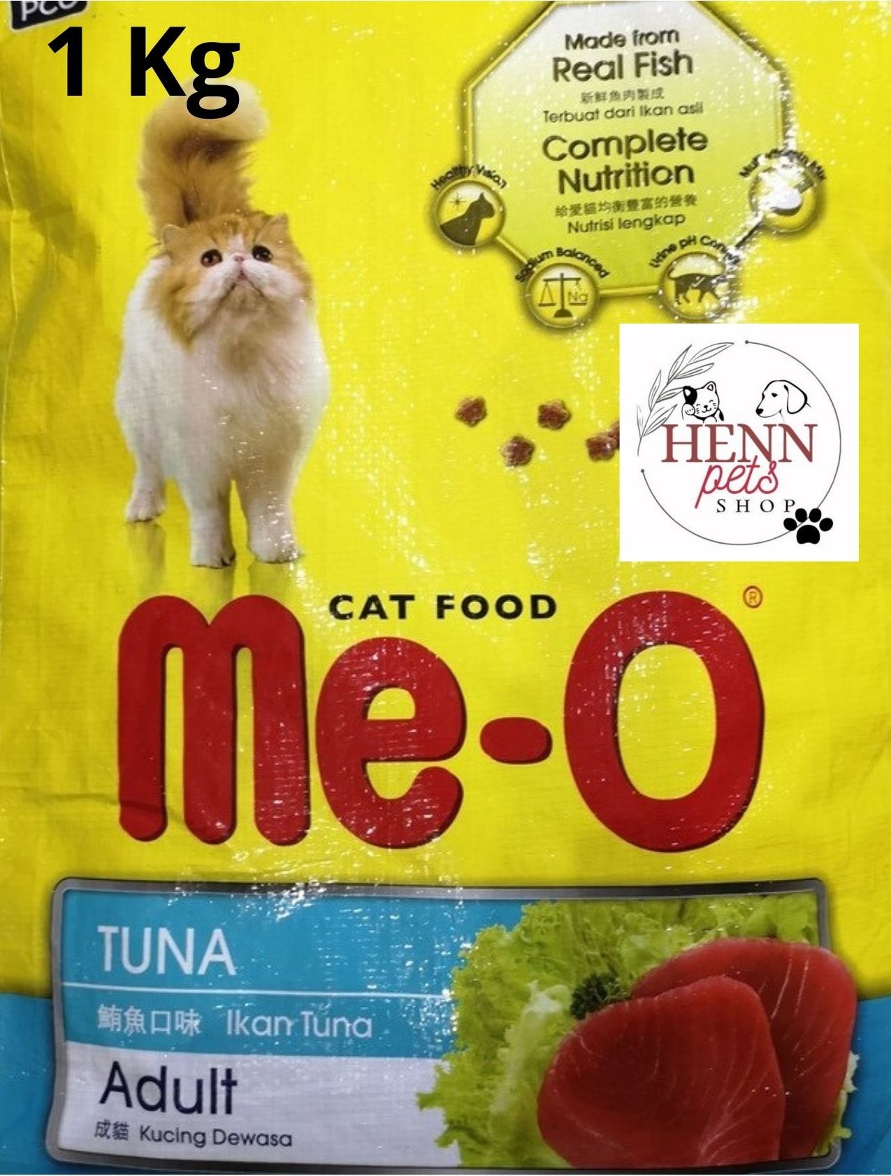 MEO ADULT TUNA REPACKING 1 KG - Makanan Kucing | Lazada Indonesia
