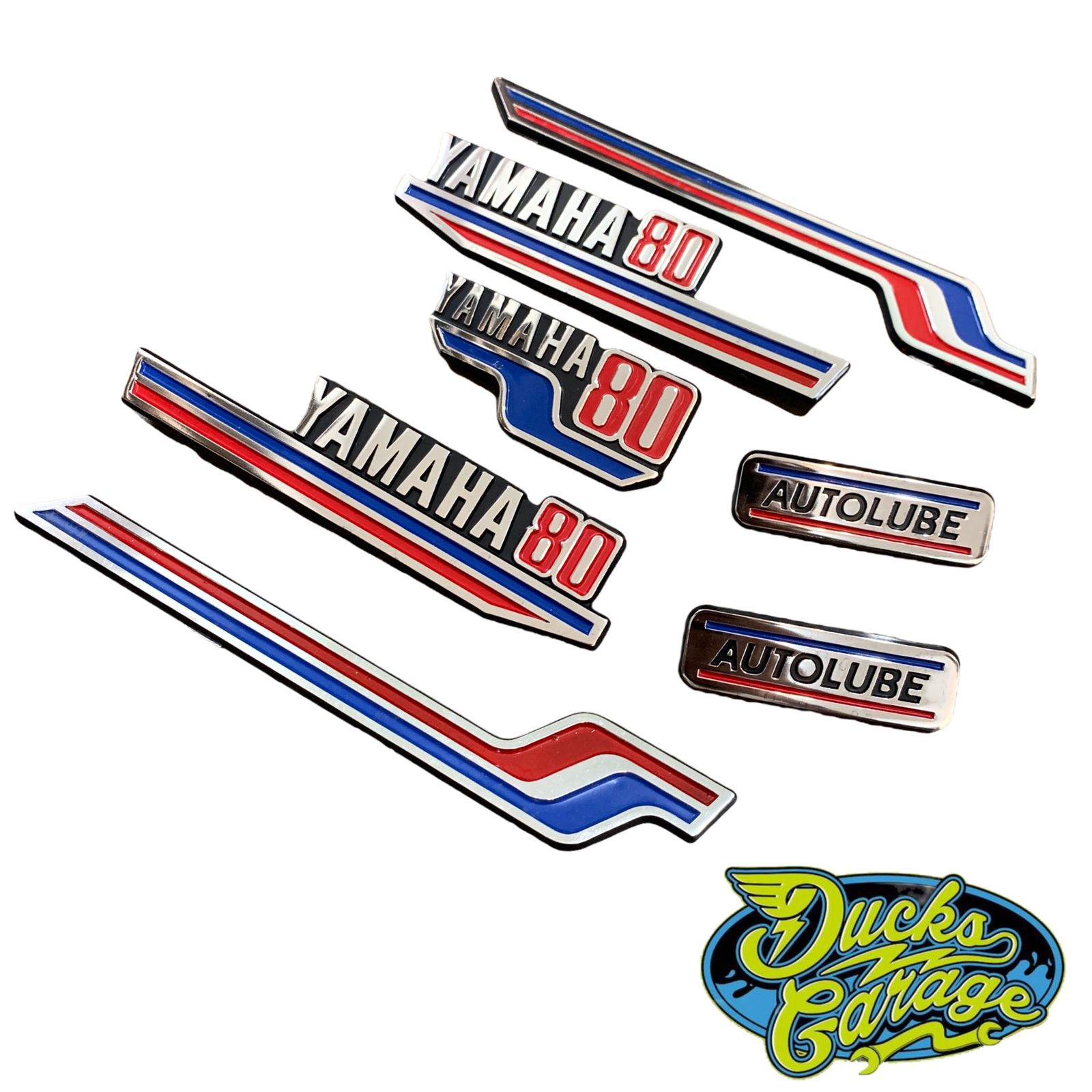 Emblem Decal Full Set Full Body Komplit Yamaha V80 V 80 | Lazada Indonesia