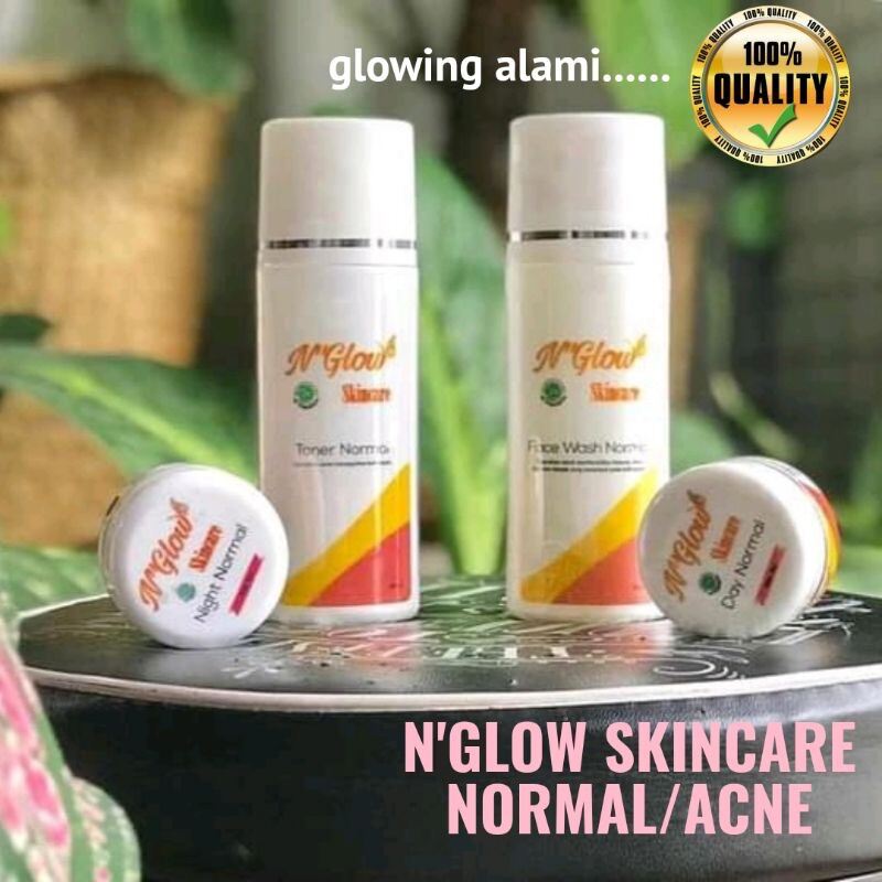 N'GLOW SKINCARE PAKET ACNE GLOWING BPOM LENGKAP | Lazada Indonesia