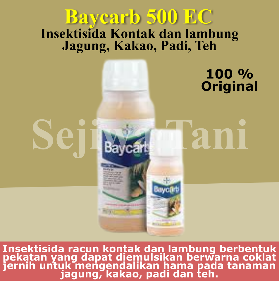 Baycarb® 500 EC 100 ml dan 500 ml, Insektisida wereng bahan aktif ...