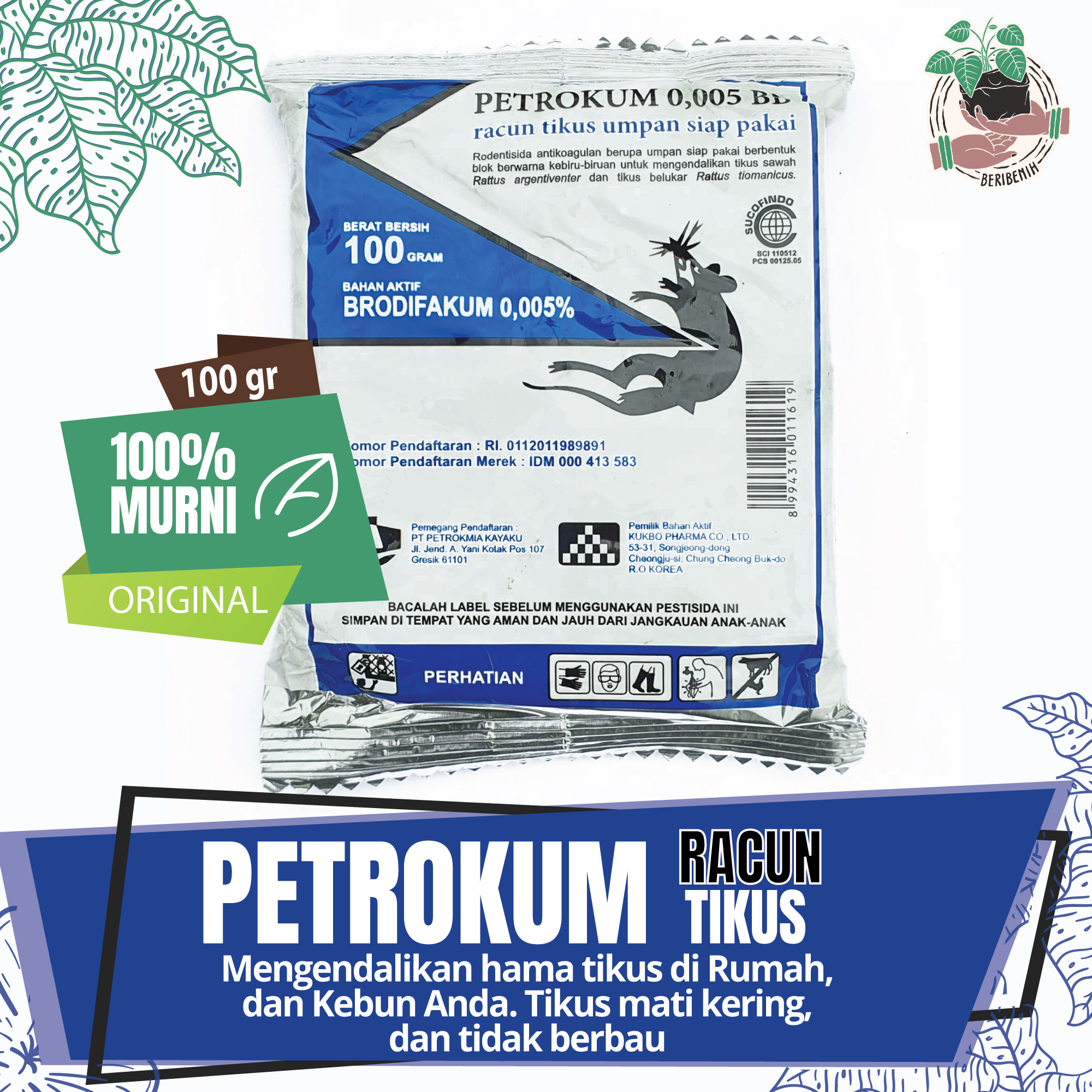 Obat Racun Pembasmi Tikus Tidak Bau Mati Kering Ampuh Penghusir tikus ...