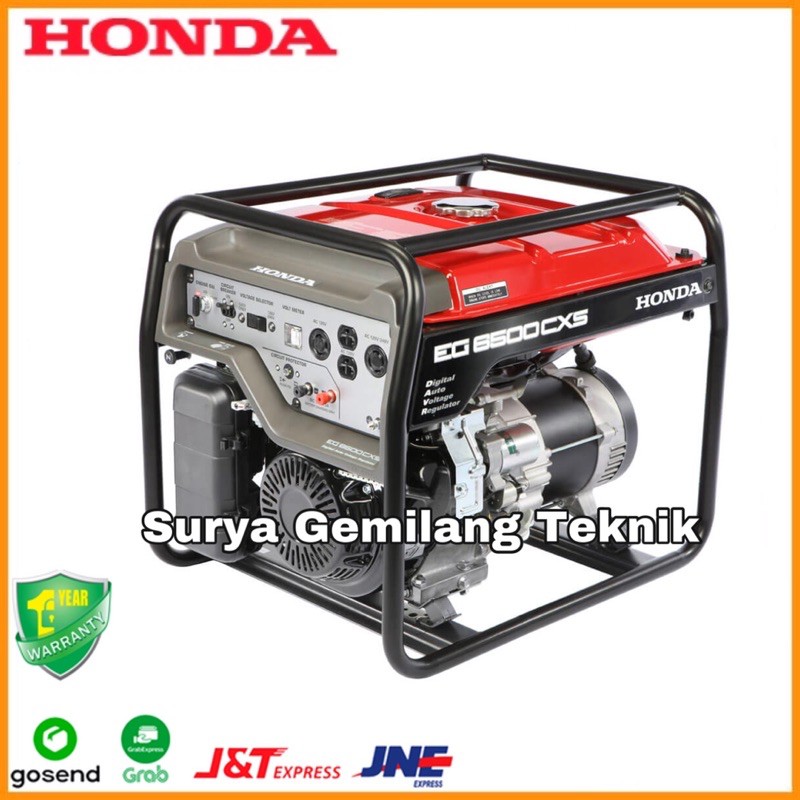 Genset Generator Bensin Honda Eg6500cxs (5500 Watt) EG 6500 CXS | Lazada Indonesia