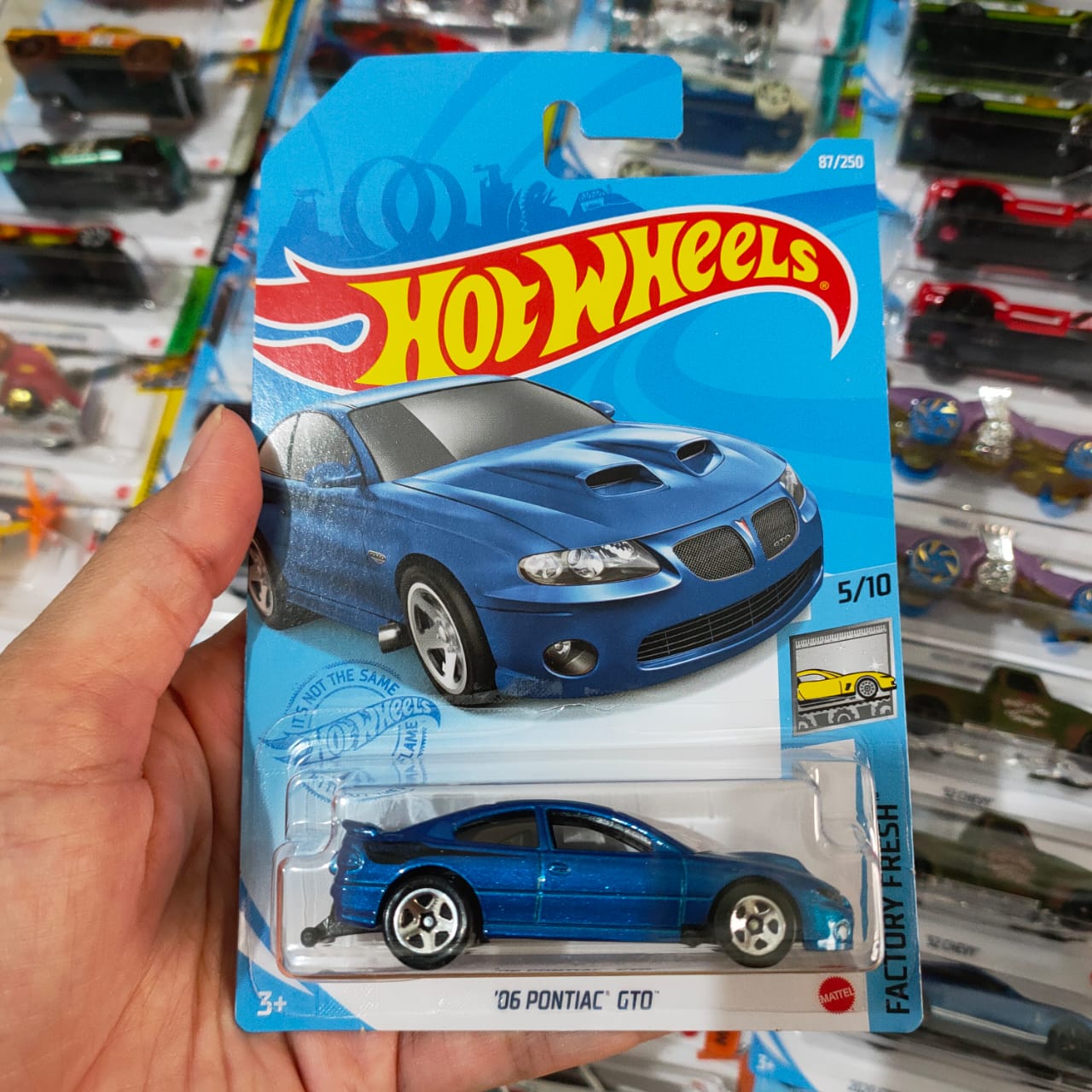 Hot Wheels Hotwheels 06 Pontiac GTO Biru Blue Lot J 2021 Diecast Skala ...