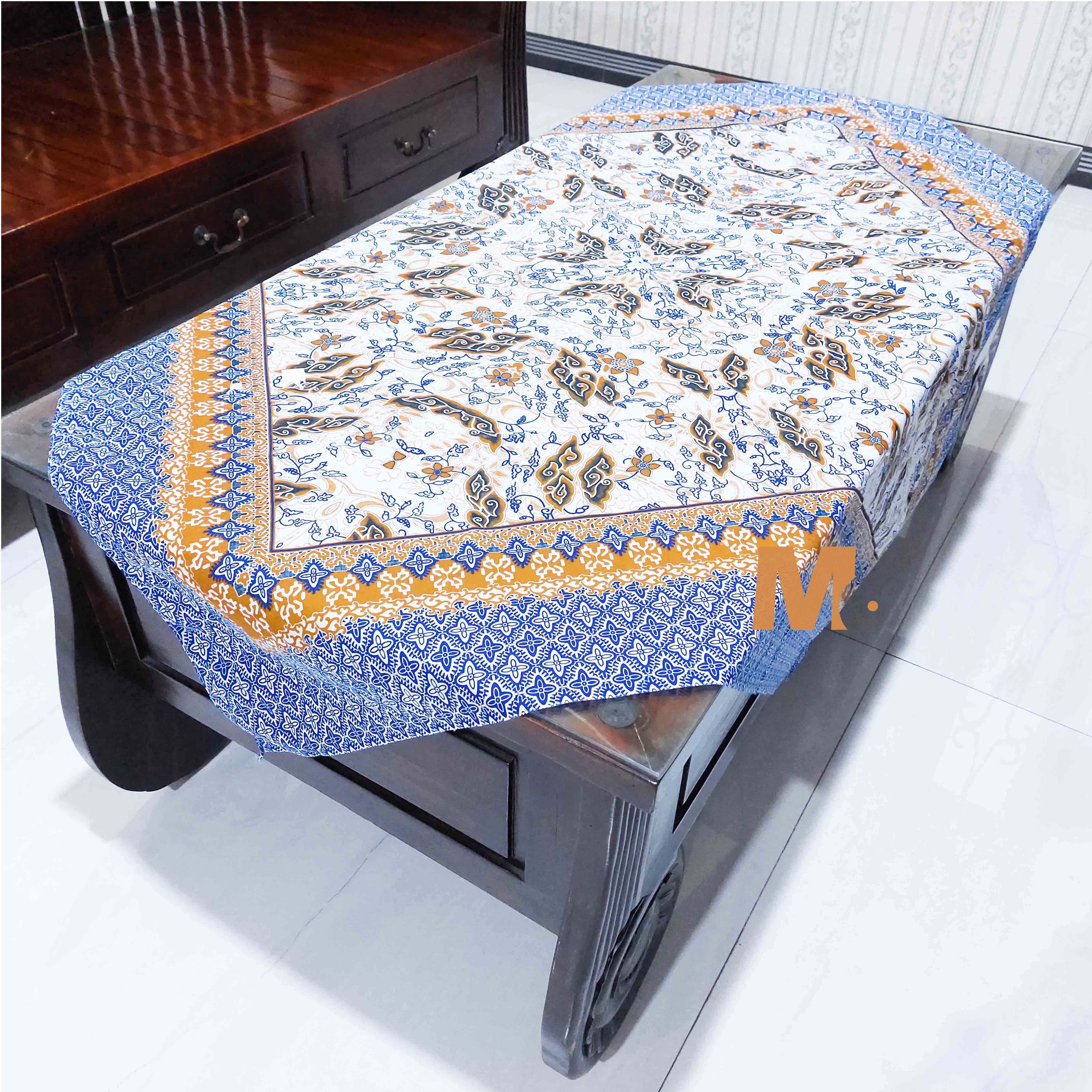 Taplak meja motif batik mega mendung cirebon | Lazada Indonesia