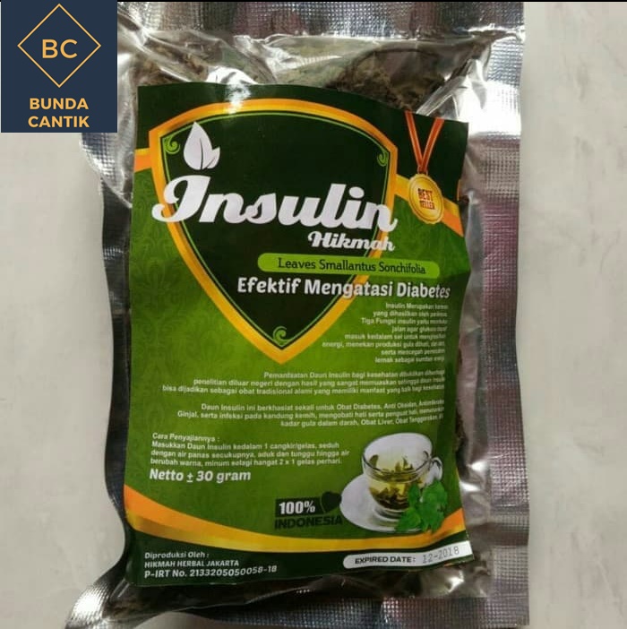 Teh Daun Insulin Efektif untuk Diabetes - 30 gram / Teh Herbal / Obat ...