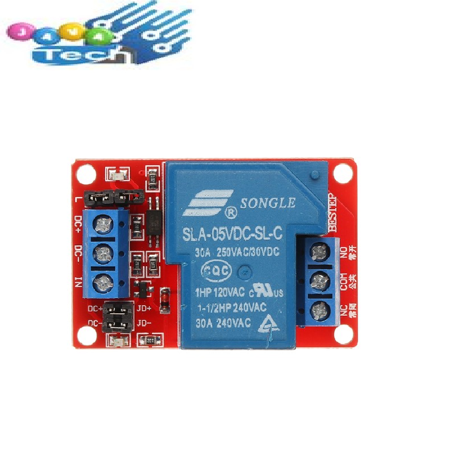 Modul Relay 1 Channel DC 5V 12V 24V 30A Hi-Lo Input Optocouple | Lazada ...