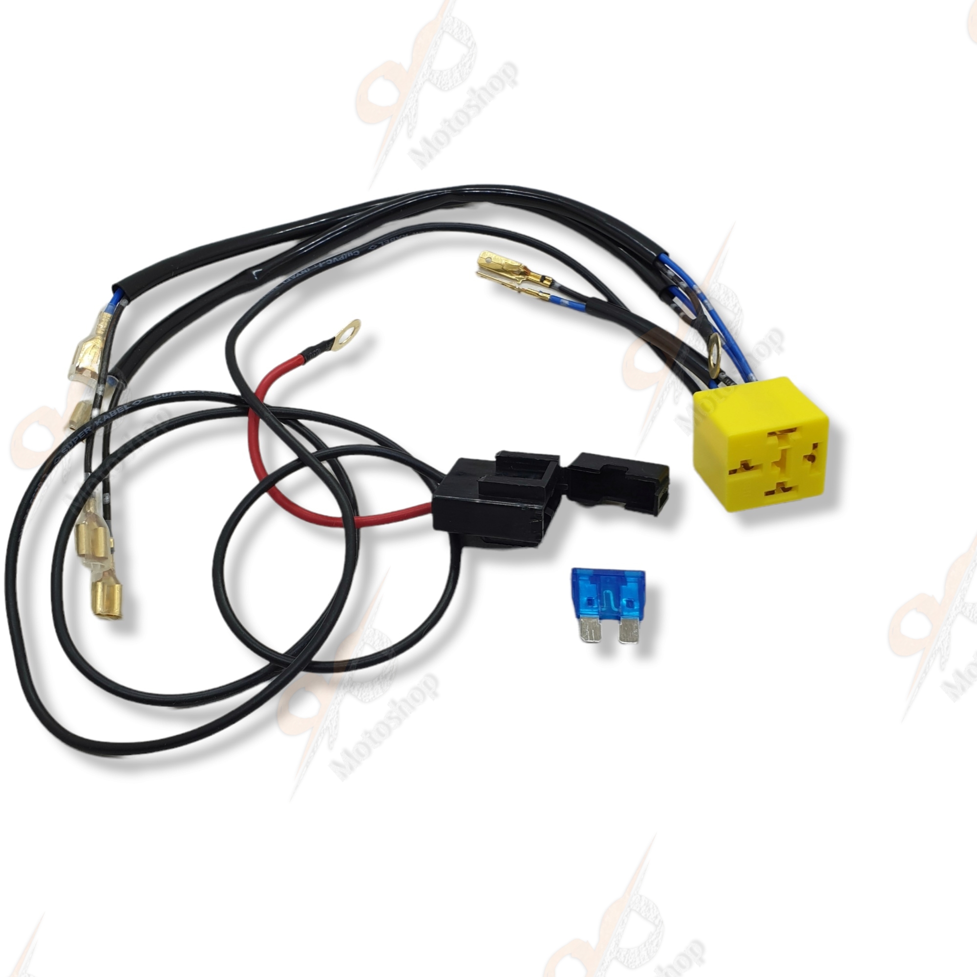 Socket Soket Rumah Relay Klakson Set 4 Kaki Pin Plus Sekring Fuse Untuk ...