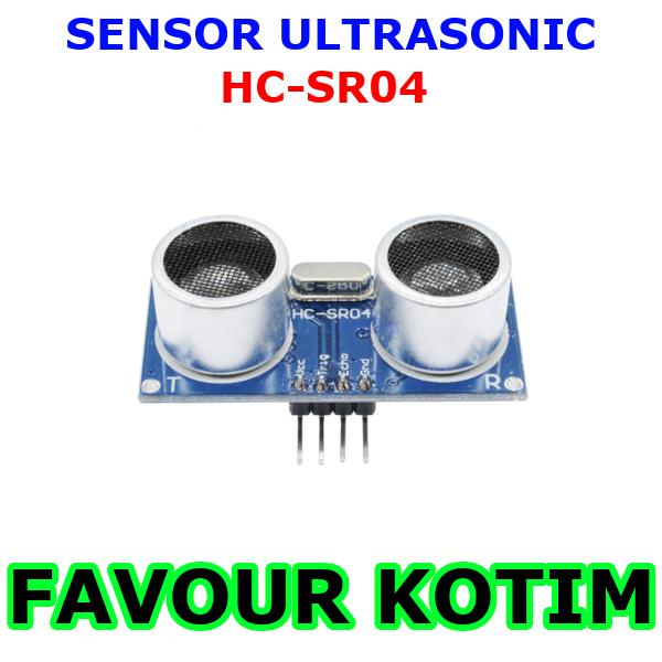 HC-SR04 SENSOR JARAK ULTRASONIK WAVE SR04 ULTRASONIC ARDUINO FVKOTIM ...