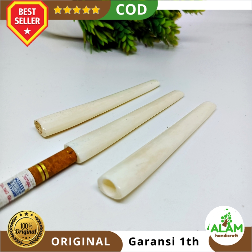 Pipa Roko Tulang Sapi Putih Asli Panjang 12cm 6cm Multi | Lazada Indonesia