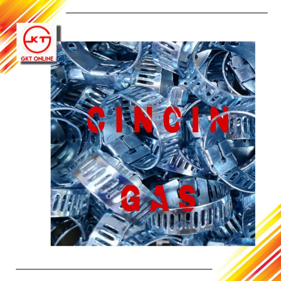 Klem Gas / Klem Selang / Cincin Gas / Cincin Selang 3/4 | Lazada Indonesia