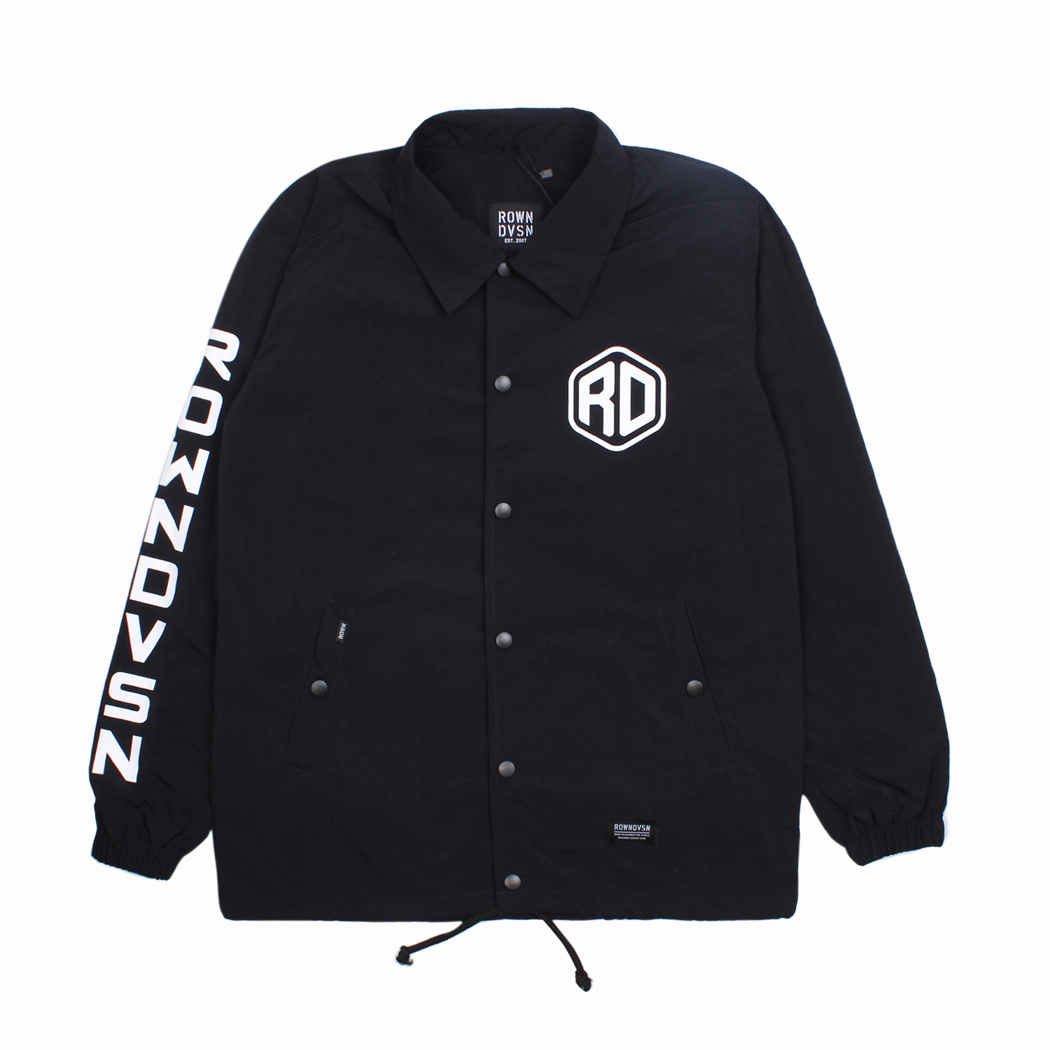 Rown Division Coach Jacket Tudor Black | Lazada Indonesia