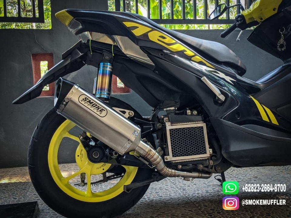 knalpot racing nmax 155 ngebass full system tipe SM titan | Lazada ...