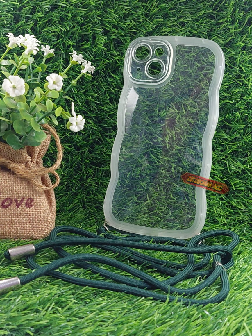 CASING GELOMBANG BENING+TALI BERWARNA ( IPHONE 14 ) CASE KELUARAN ...