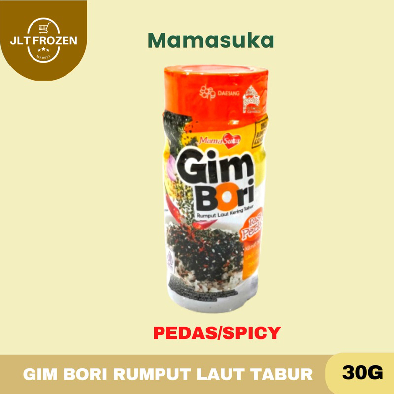 Bon Nori / Gim Bori Nori Tabur Mamasuka Botol - / Pedas [30g] | Lazada ...