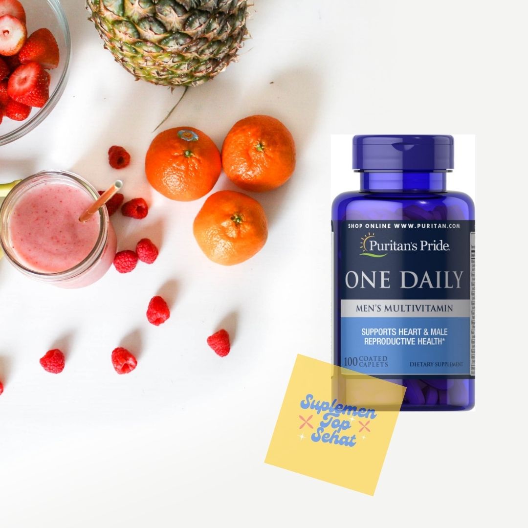 ORIGINAL Puritan Pride One Daily Men's Multivitamin 100 Caplets ...