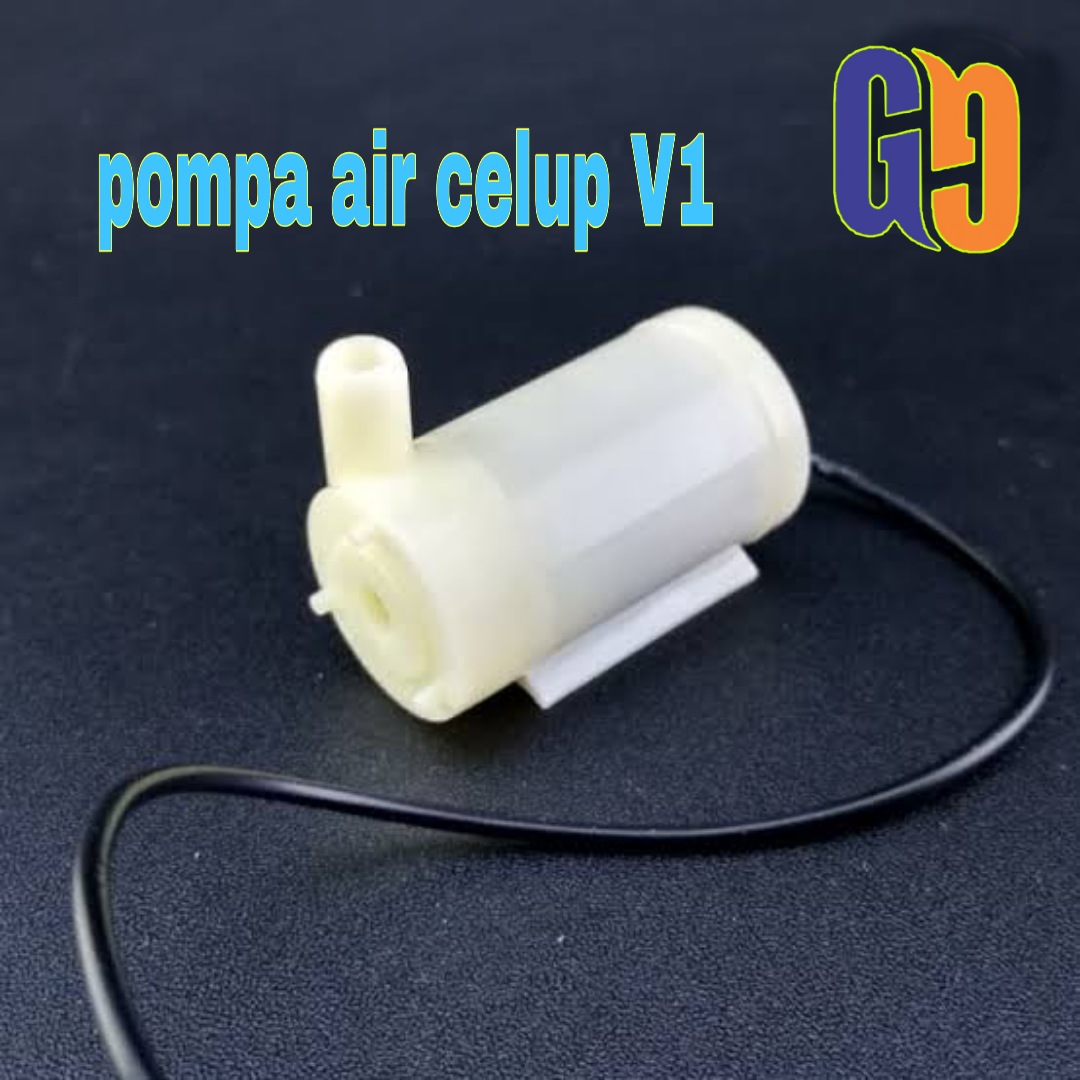 Pompa Air Celup DC V1 Mini Aquarium Hidroponik Submersible Pump ...